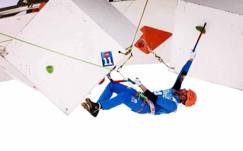 Iran’s Safdarian wins gold at UIAA Ice Climbing World Cup | The Iran ...